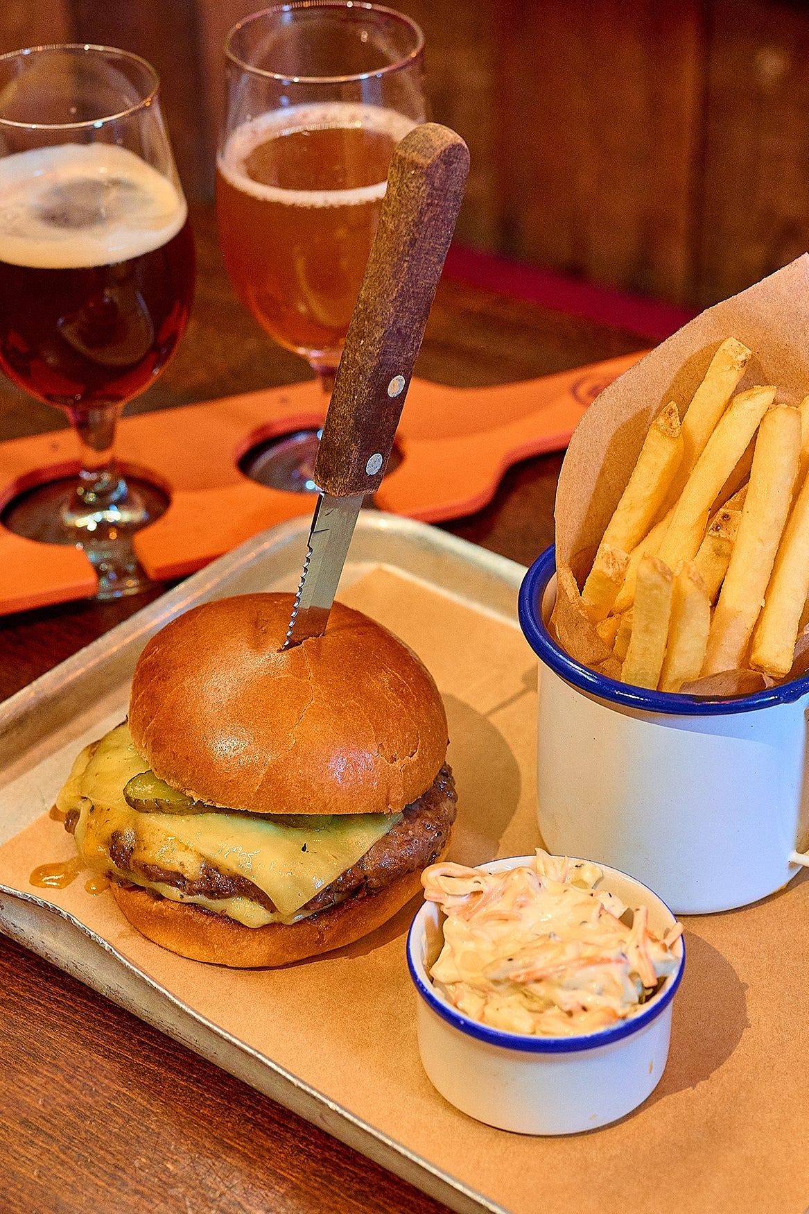 London Beer Master Class & Burger Meal at Brewhouse & Kitchen ...