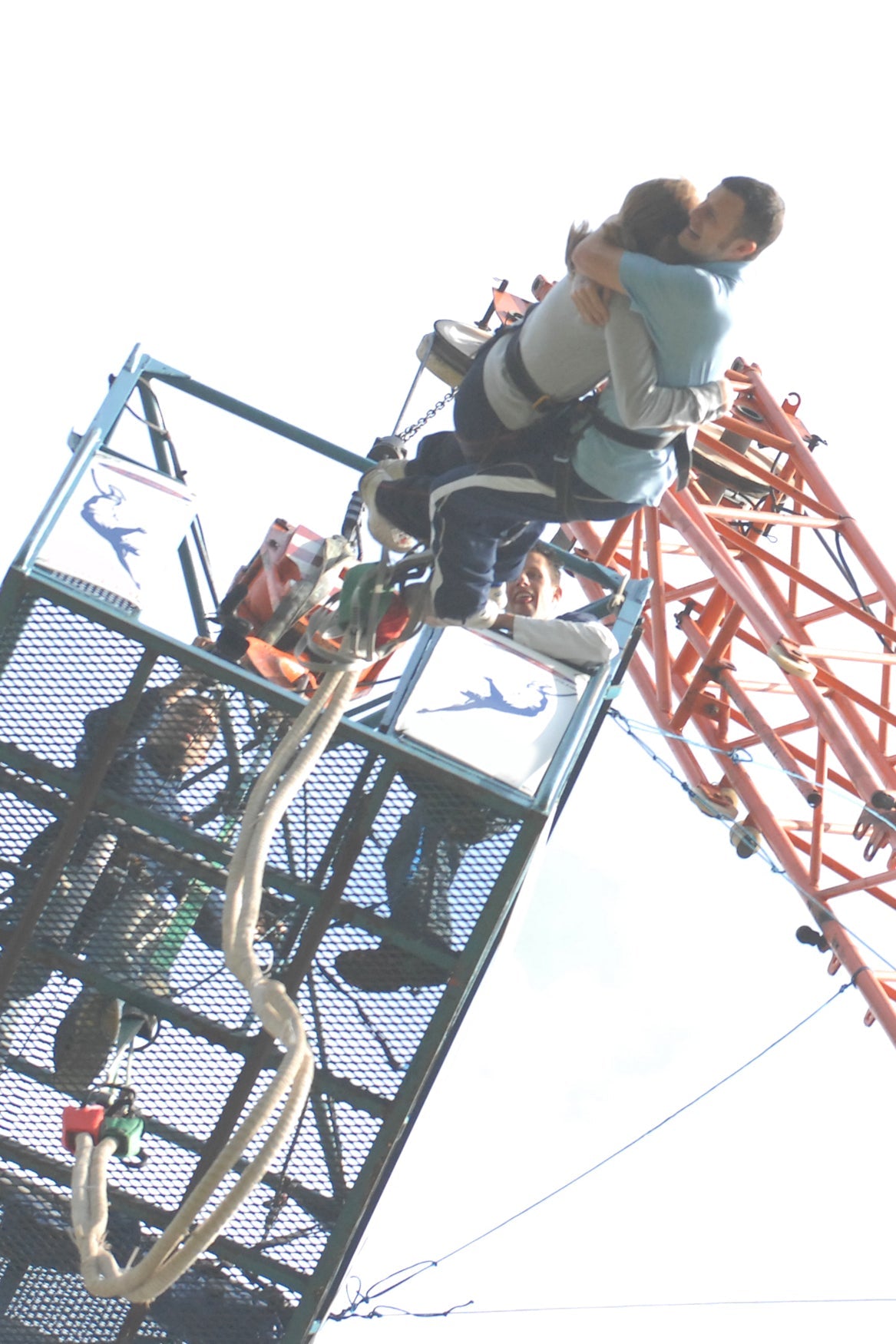 160ft Tandem Bungee Jump over the Lloyds Amphitheatre – Guesswhatidid